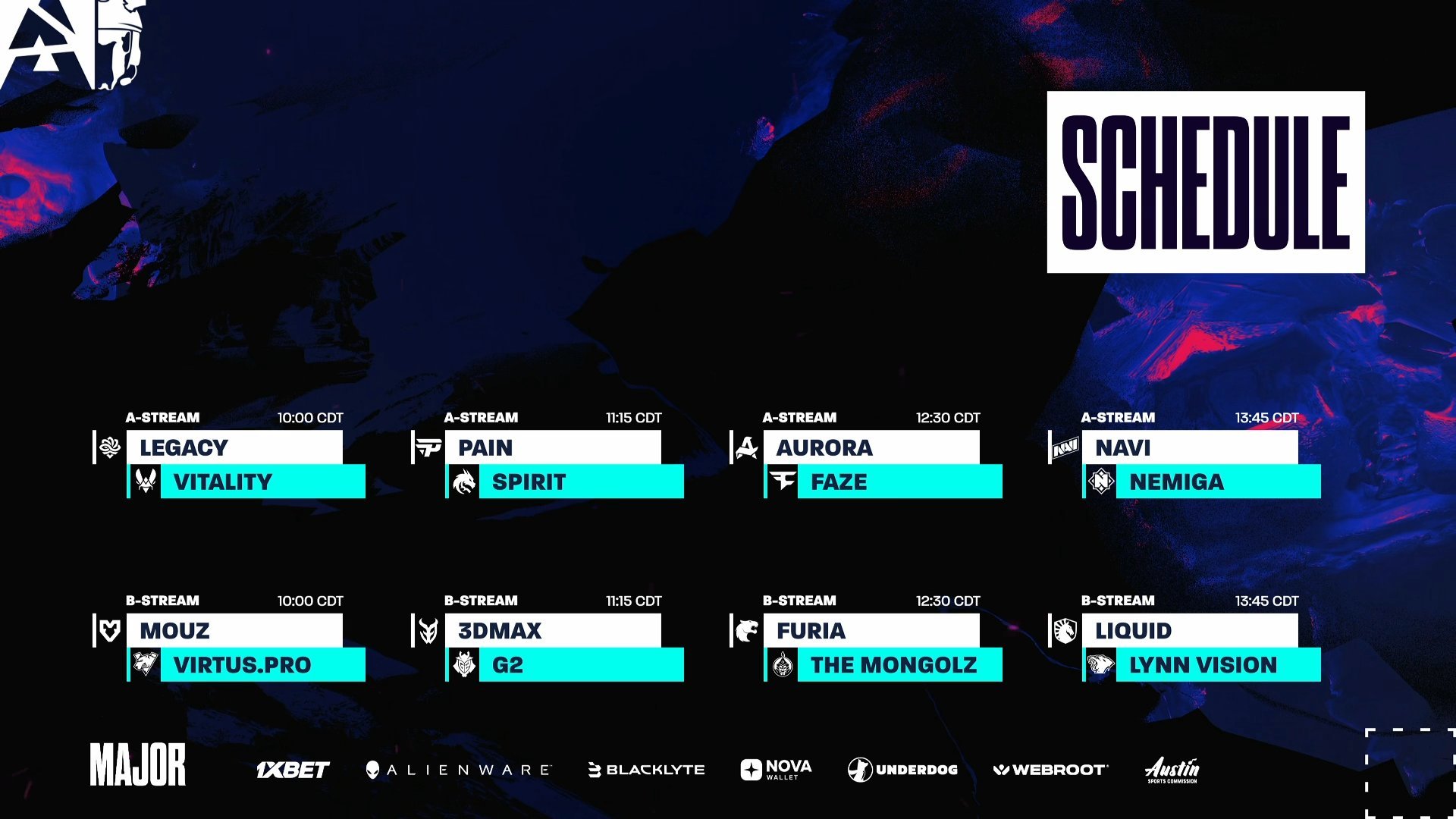 16 teams have already been eliminated from BLAST Major Austin - Counter ...