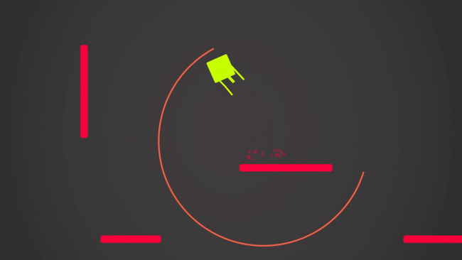 Watch first Flat Heroes gameplay on Nintendo Switch