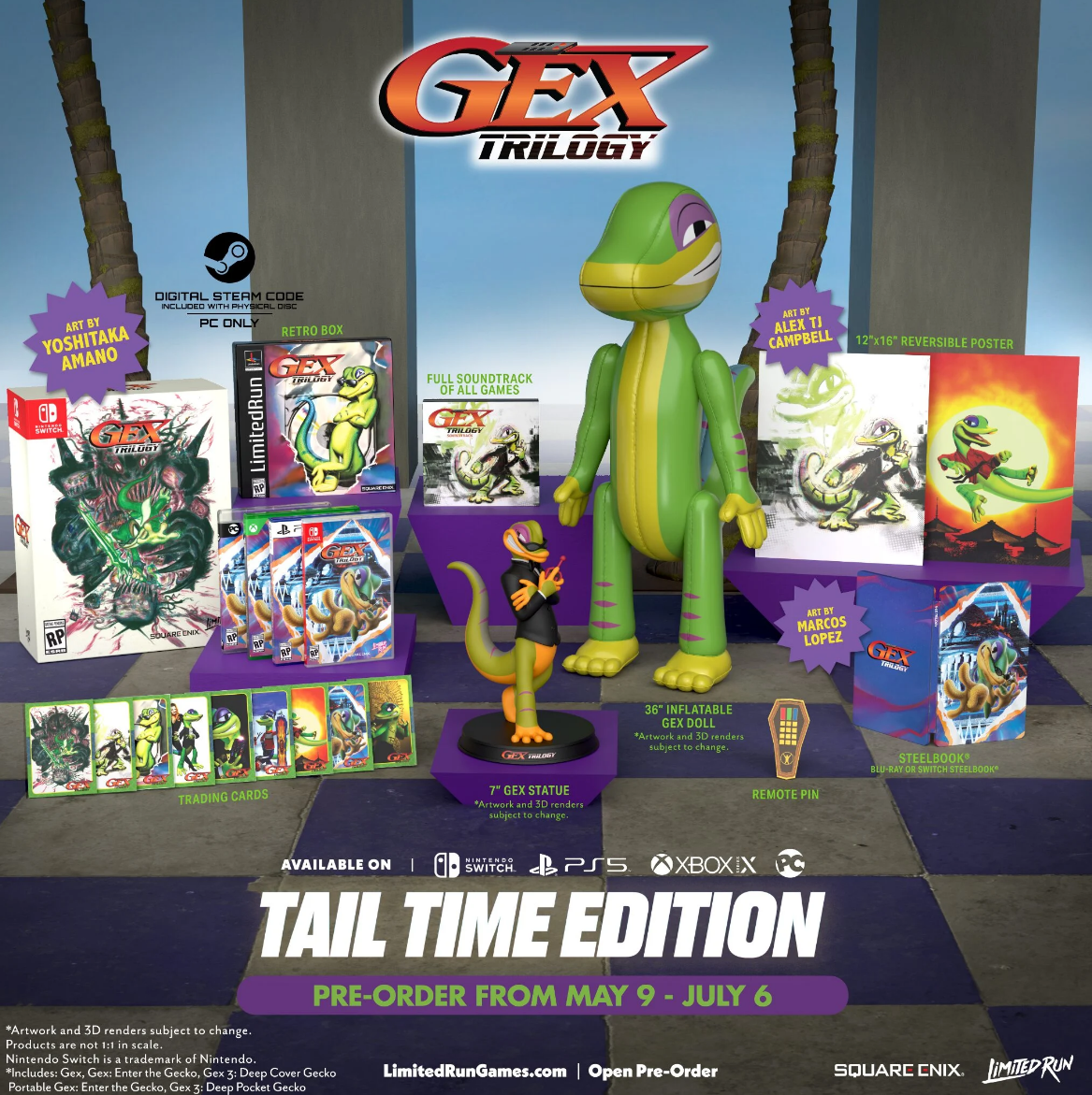 Gex makes a comeback: The trilogy will be released in June in the form ...
