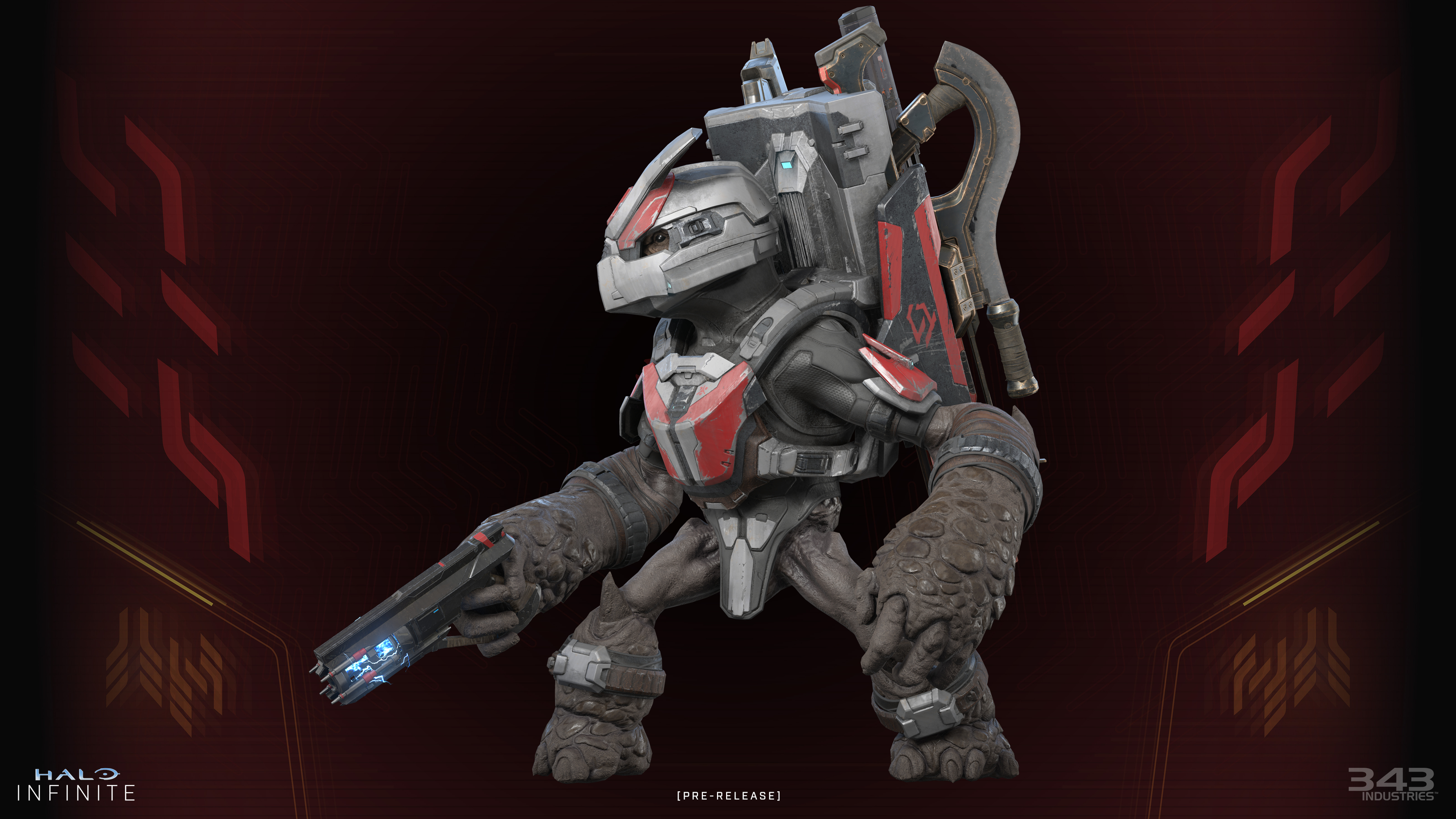 A closer look at Craig the Brute in Halo Infinite