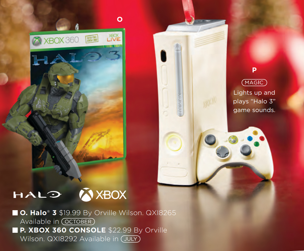 Hallmark celebrates Easter with Xbox 360 Christmas decorations - Halo 3 ...
