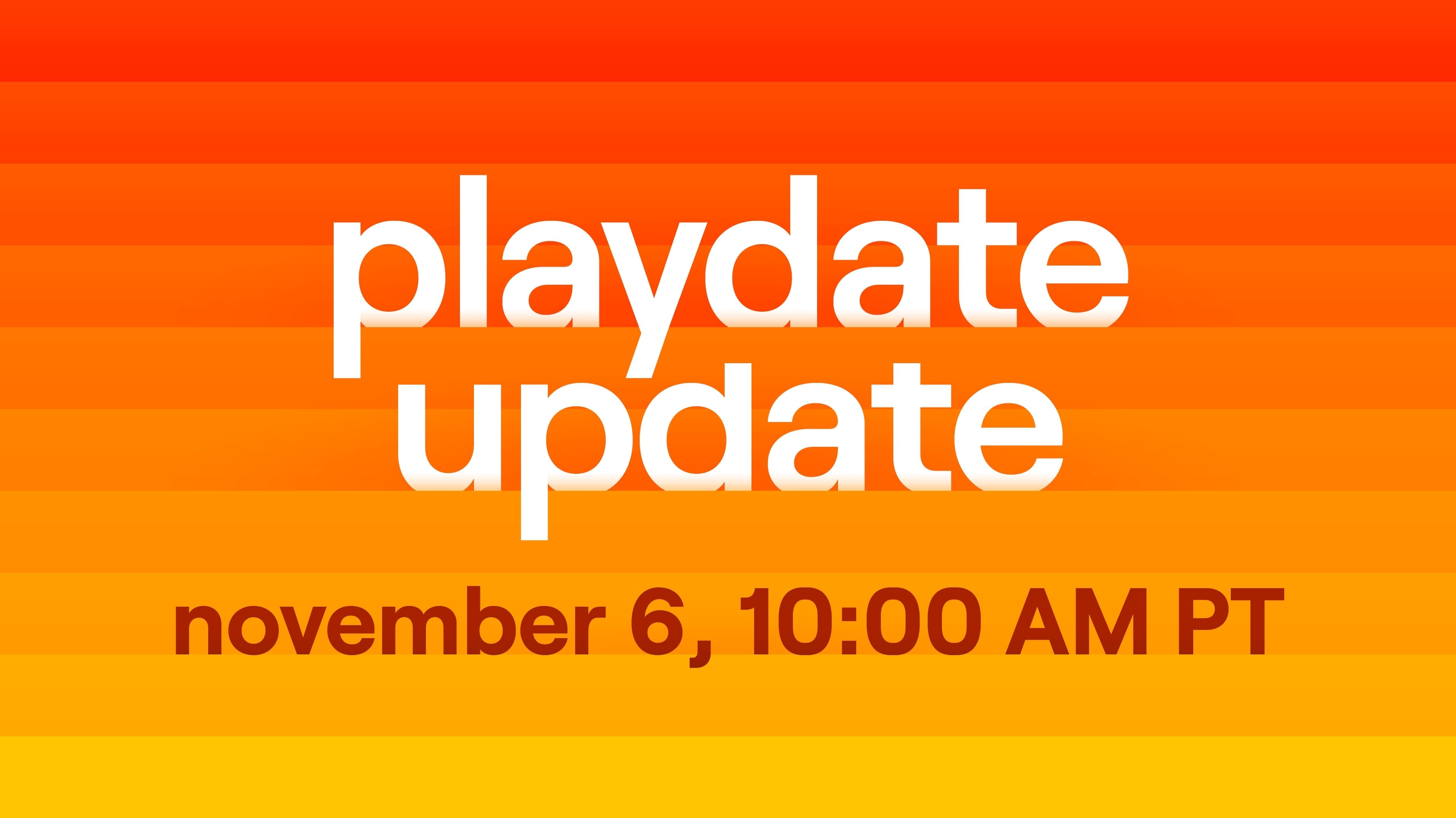 The next Playdate Update showcase will happen later this week - - Gamereactor