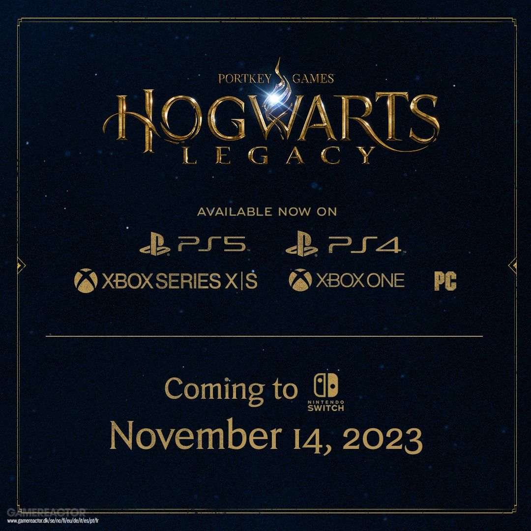 Hogwarts Legacy delayed to November on Switch
