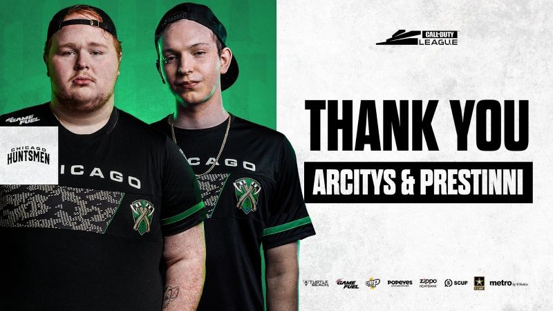 Chicago Huntsmen parts ways with Arcitys and Prestinni - Call of Duty ...