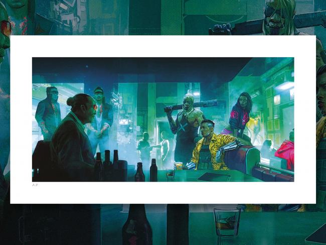Cook & Becker launch Cyberpunk art prints - Cyberpunk 2077 - Gamereactor