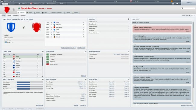 Football Manager 2012 Review - Gamereactor