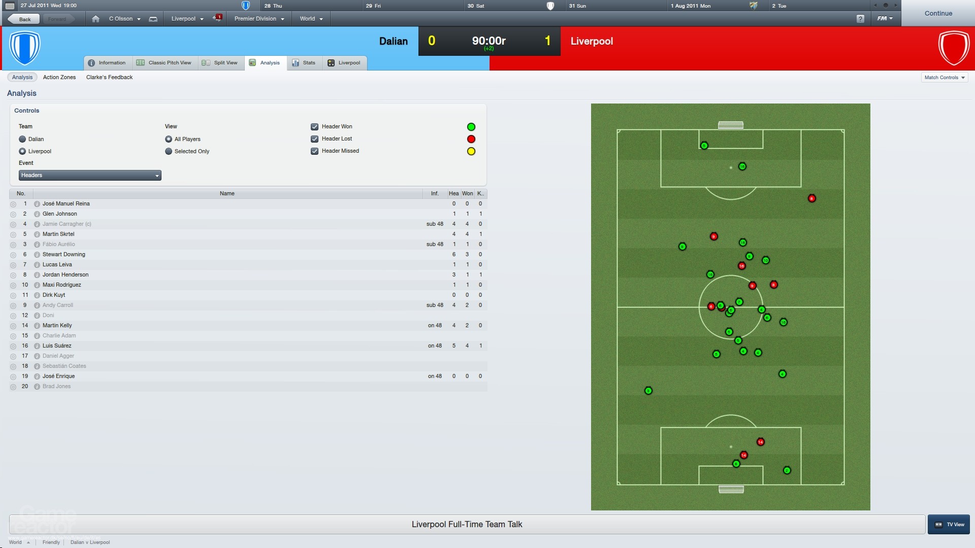 Football Manager 2012 - Gamereactor UK