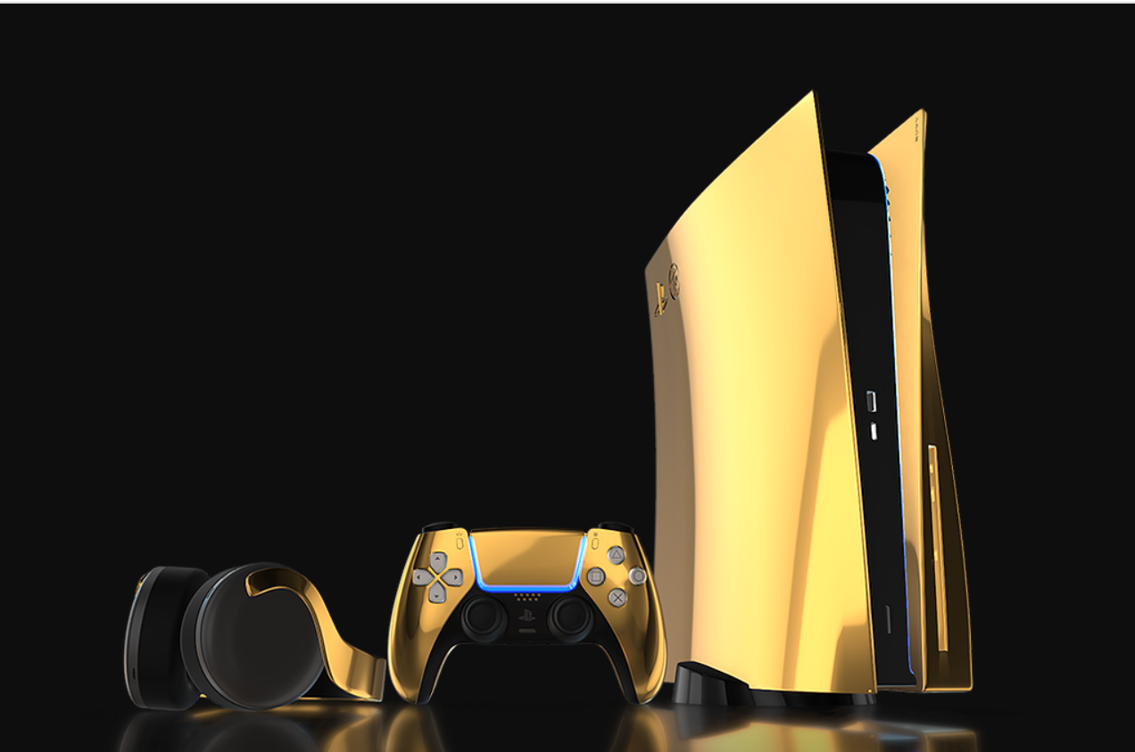 24K gold PlayStation 5 is coming this December - - Gamereactor