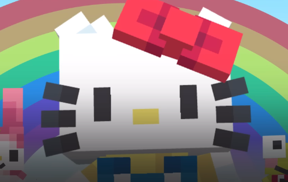 Hello Kitty joins Minecraft in the latest addition to the game