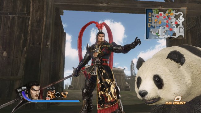 Screens from Dynasty Warriors 7