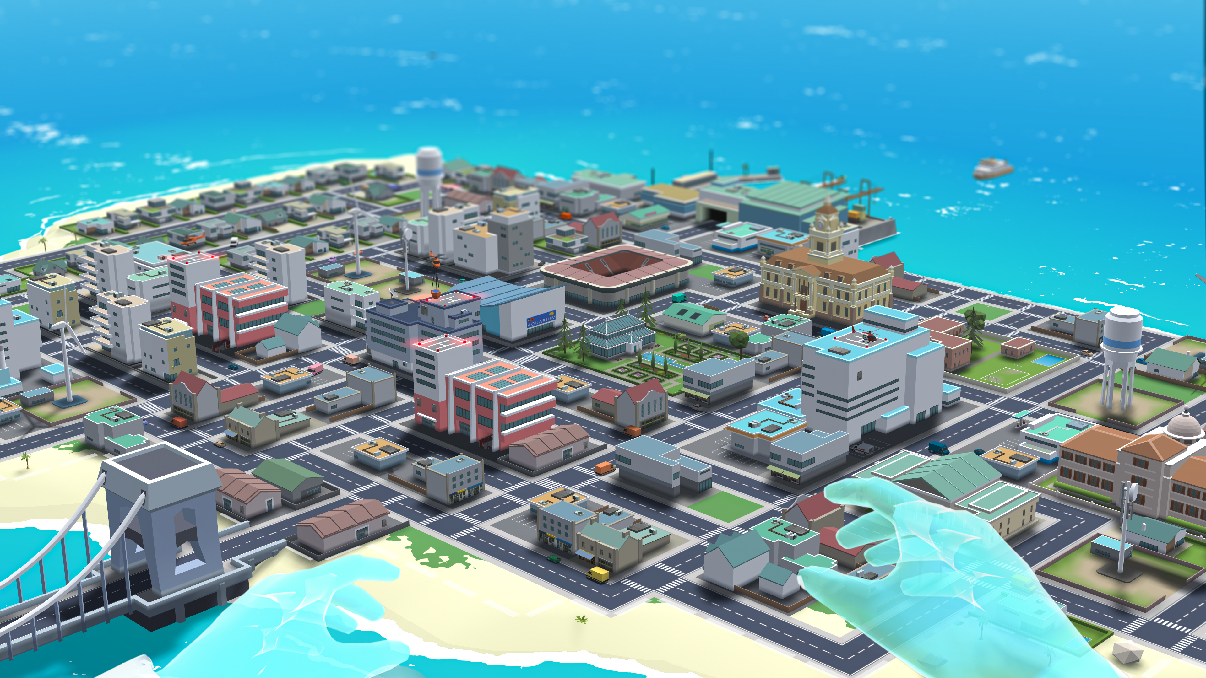 nDreams first published game is the VR city creation game Little Cities