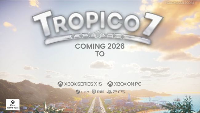Tropico 7 announced, launching on Xbox Game Pass day one in 2026