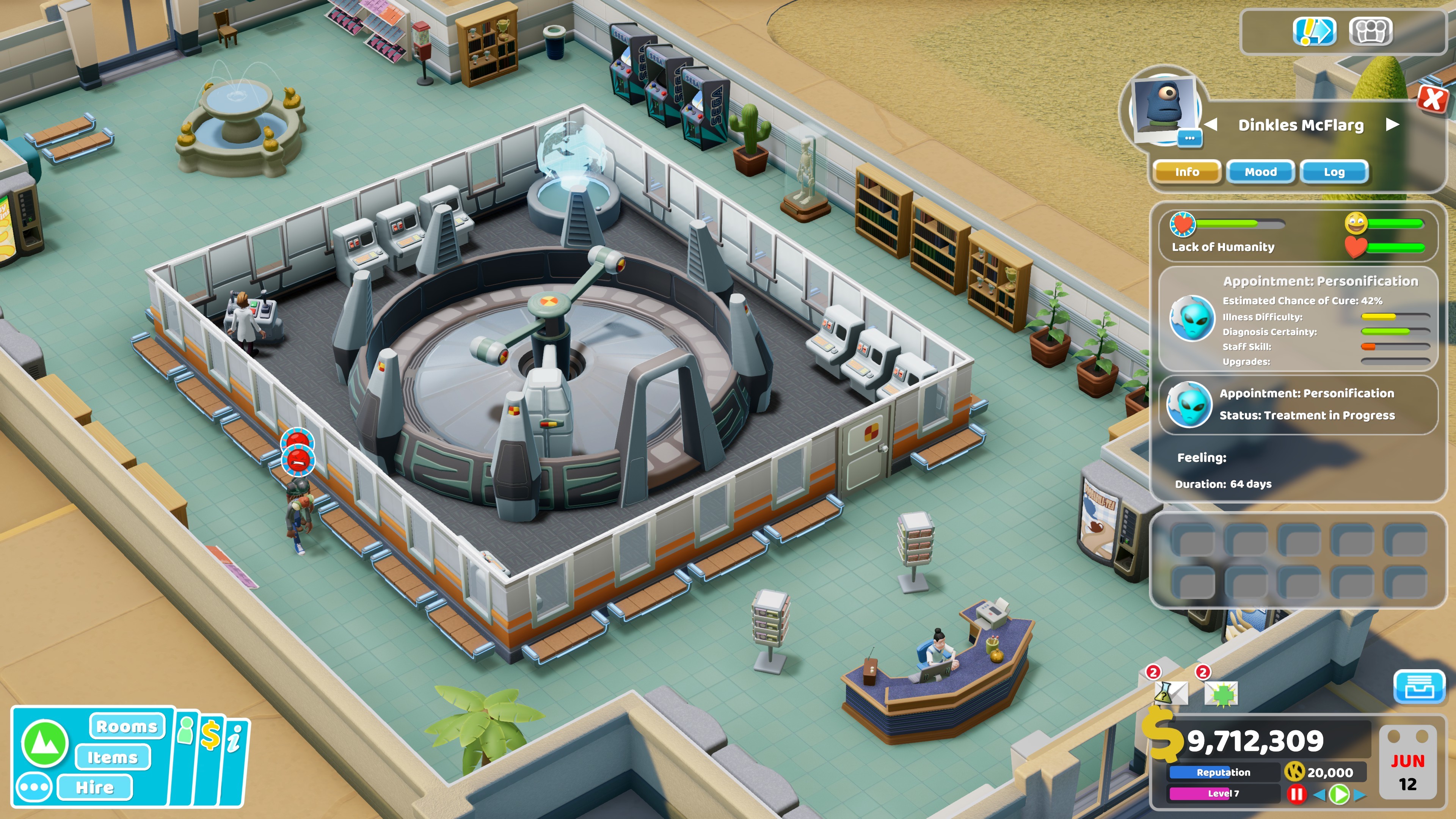 Two Point Hospital on Console Review - Gamereactor