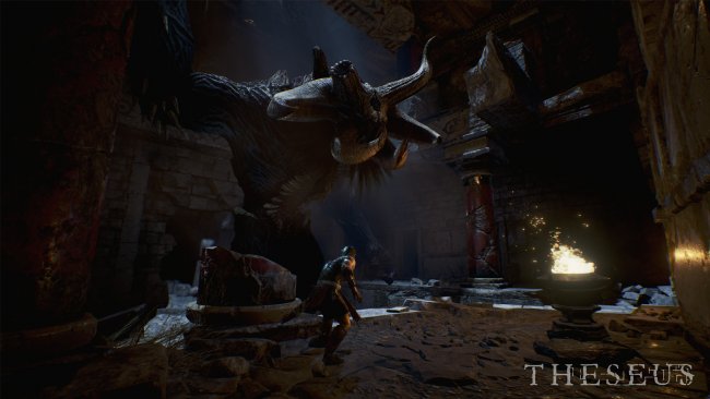Theseus lets you see the minotaur and the labyrinth in VR