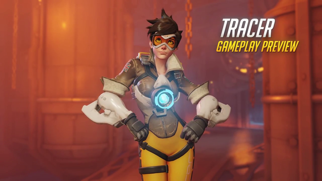 Dual-wielding Tracer gameplay from Overwatch