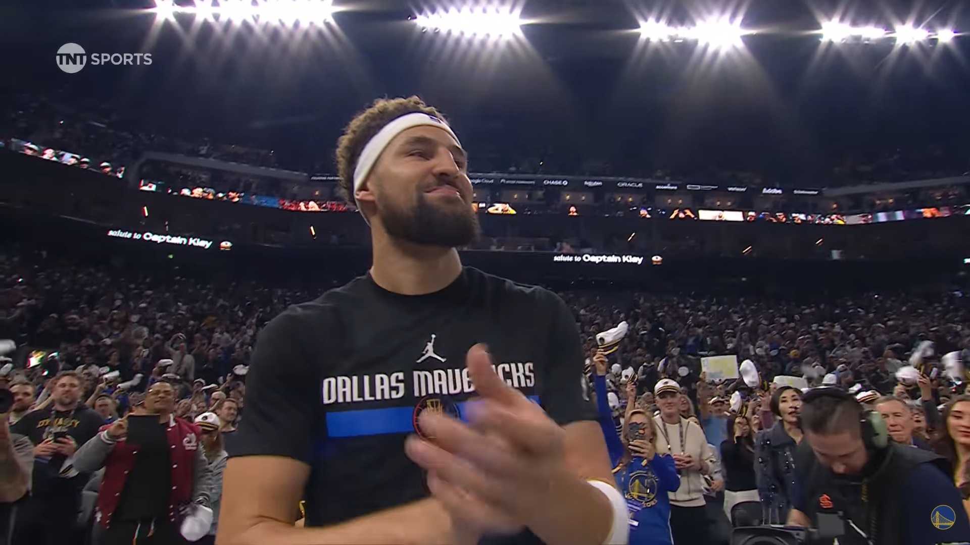 Klay Thompson gets standing ovation in San Francisco despite playing ...