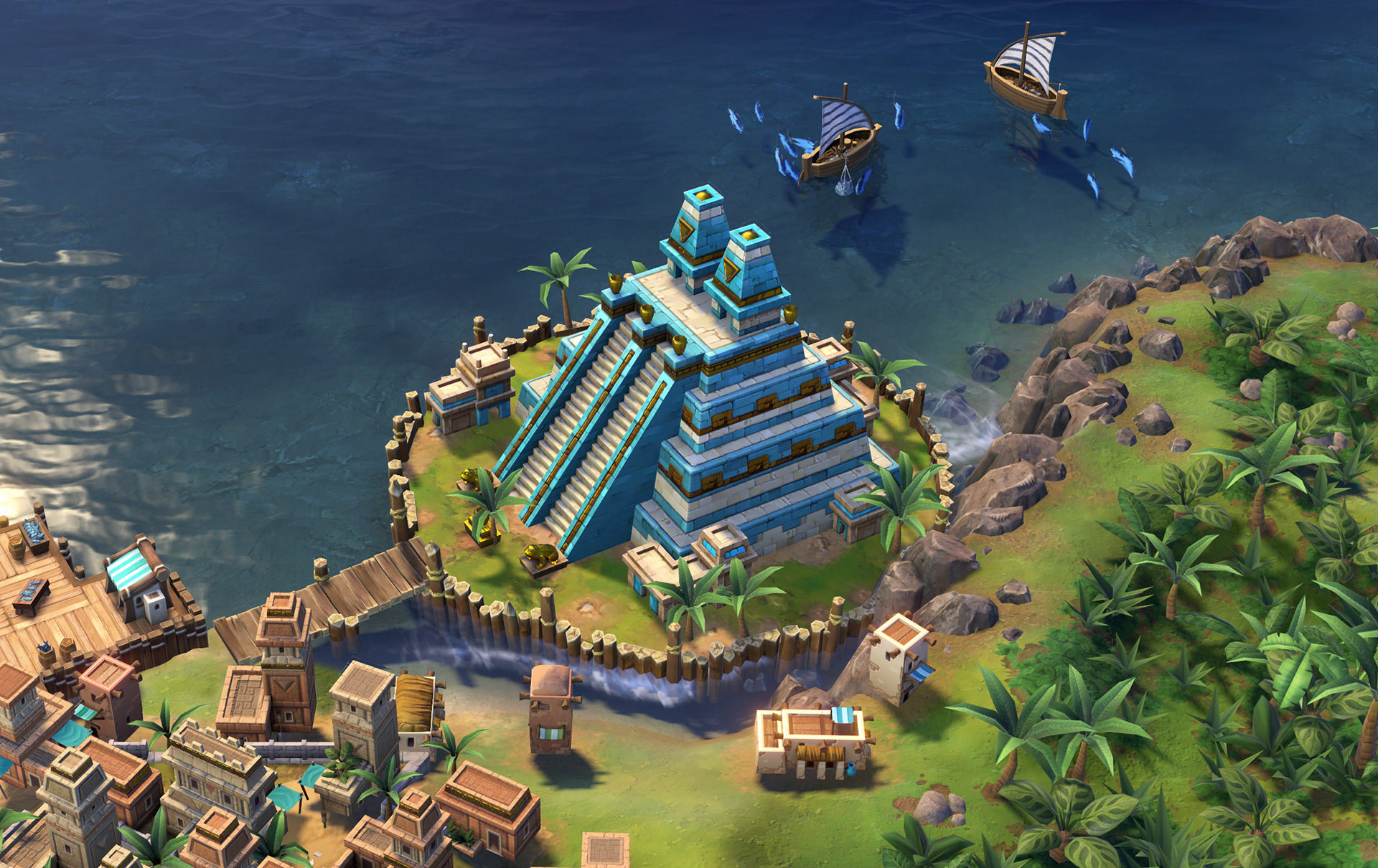 Montezuma and Aztecs is a pre-order bonus for Civilization VI
