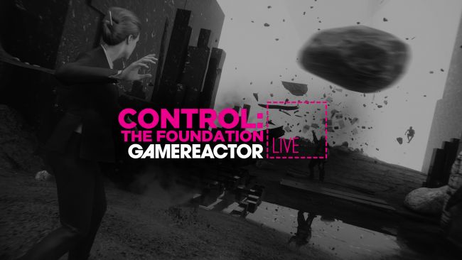 We're playing Control's The Foundation expansion on stream