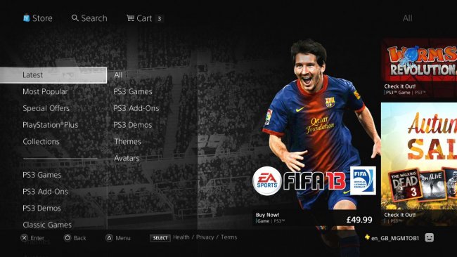 PS3 Store Screen Gallery - - Gamereactor