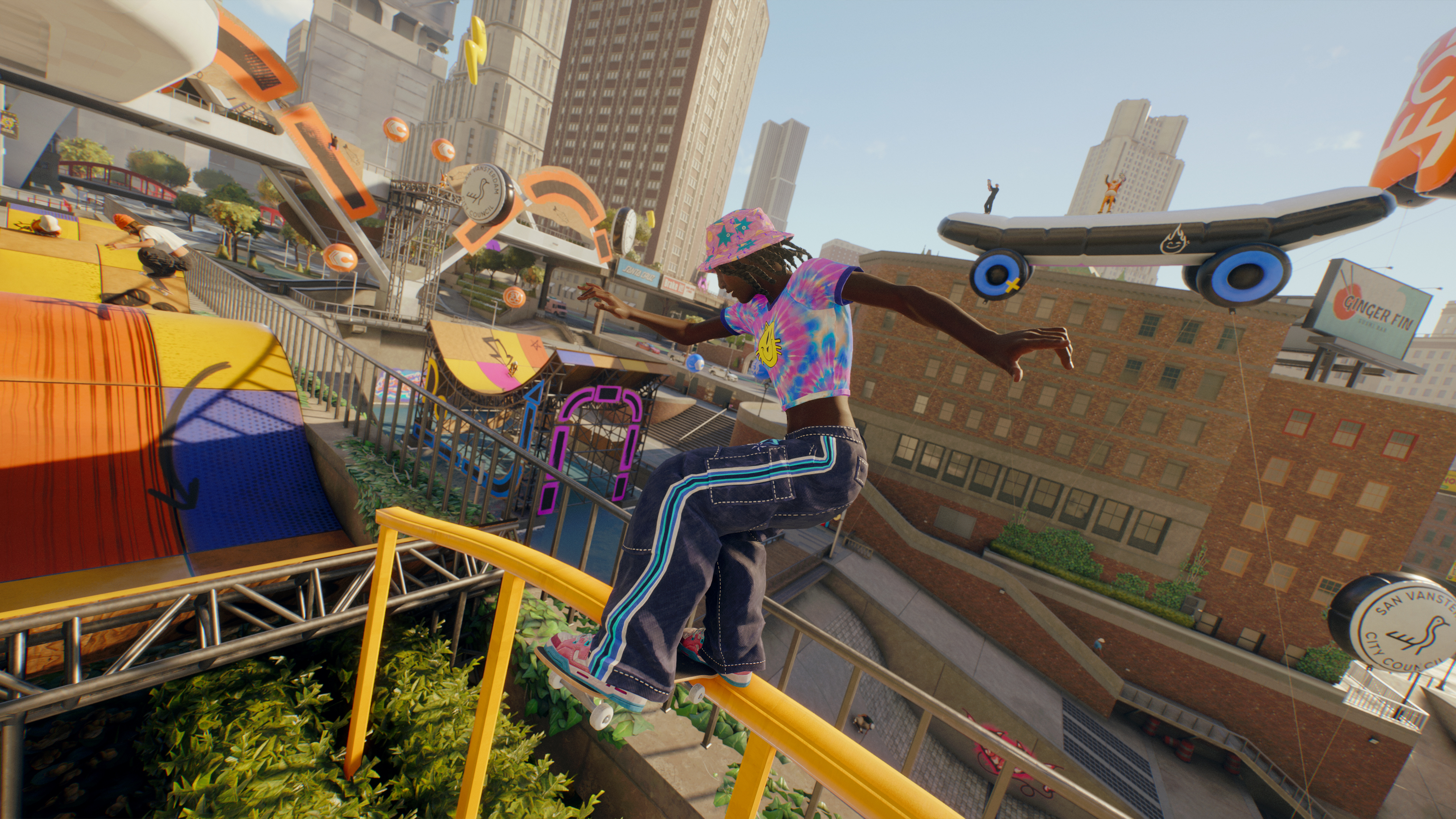 Skate's first season debuts next week and brings bouncy inflatables and ...