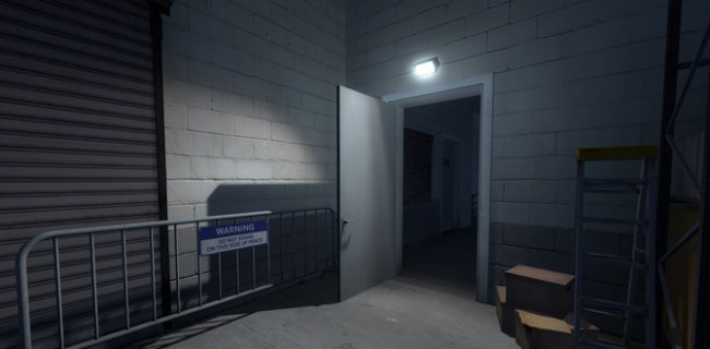 Stanley Parable Office Building Hallways