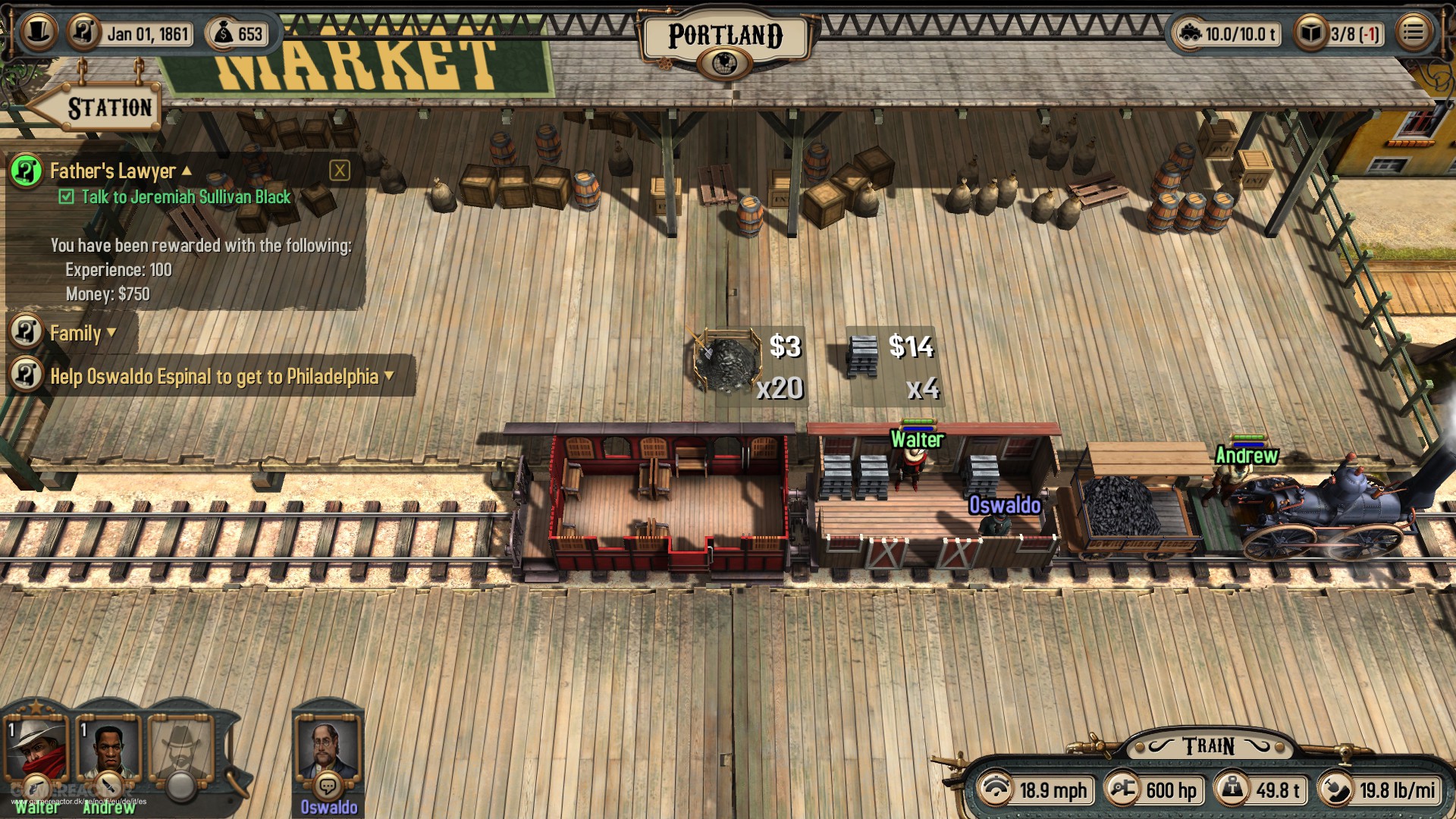 Bounty Train - Gamereactor UK