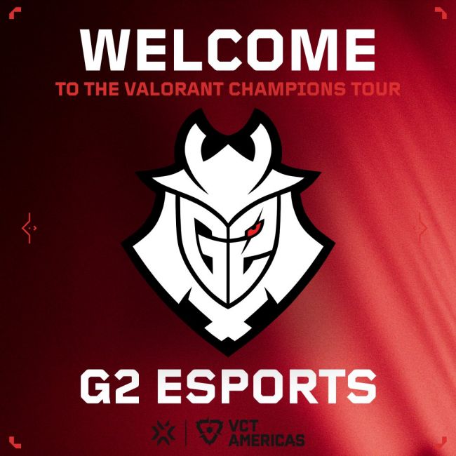 G2 Esports has been promoted to the Valorant Champions Tour
