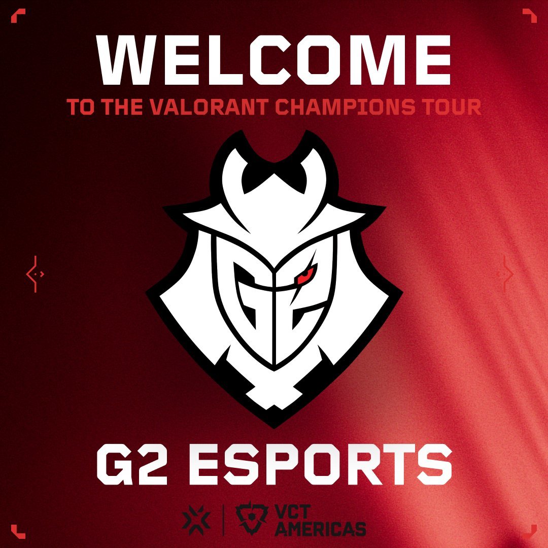 G2 Esports has been promoted to the Valorant Champions Tour