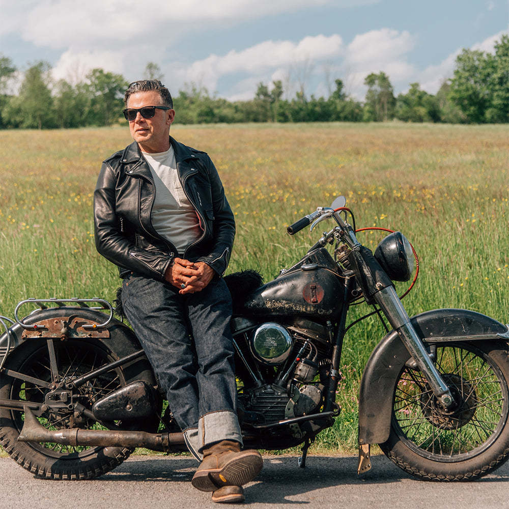 Join the Vandals MC with a $1,200 The Bikeriders leather jacket