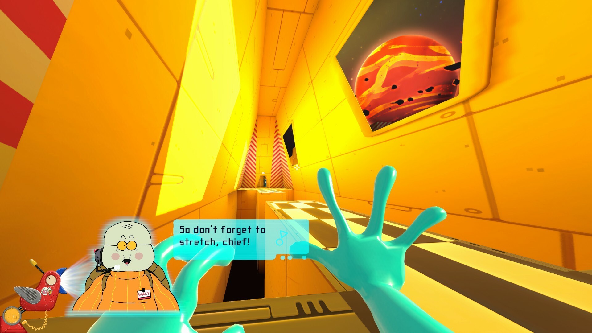 Stretchmancer is a comedic first-person puzzle adventure with a Stretch ...