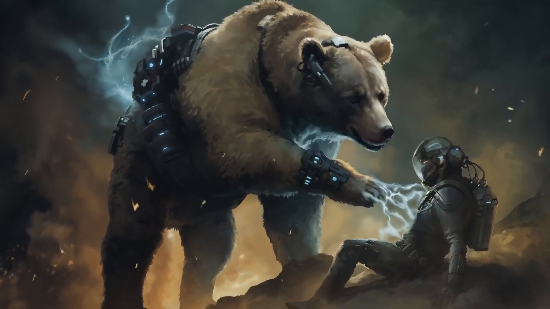 Exodus reveals a new alien species and Awakened Bears in new trailers