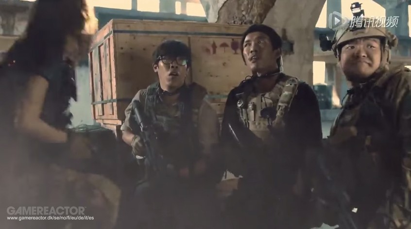 Live action trailer for launch of Call of Duty Online
