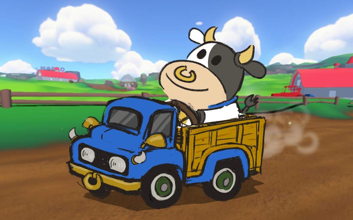 Mario Kart World's Cow started as a silly sketch and grew into "a ...