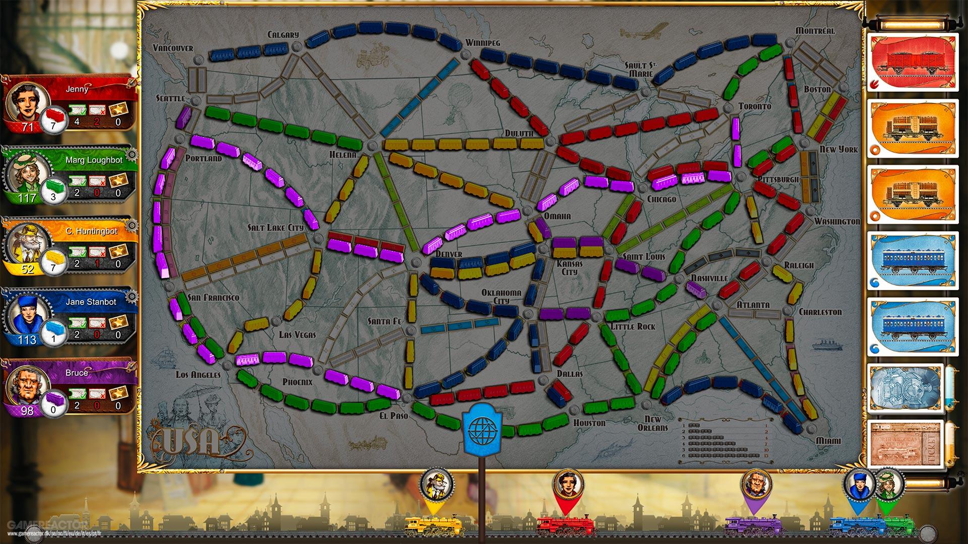 Ticket to Ride Review - Gamereactor