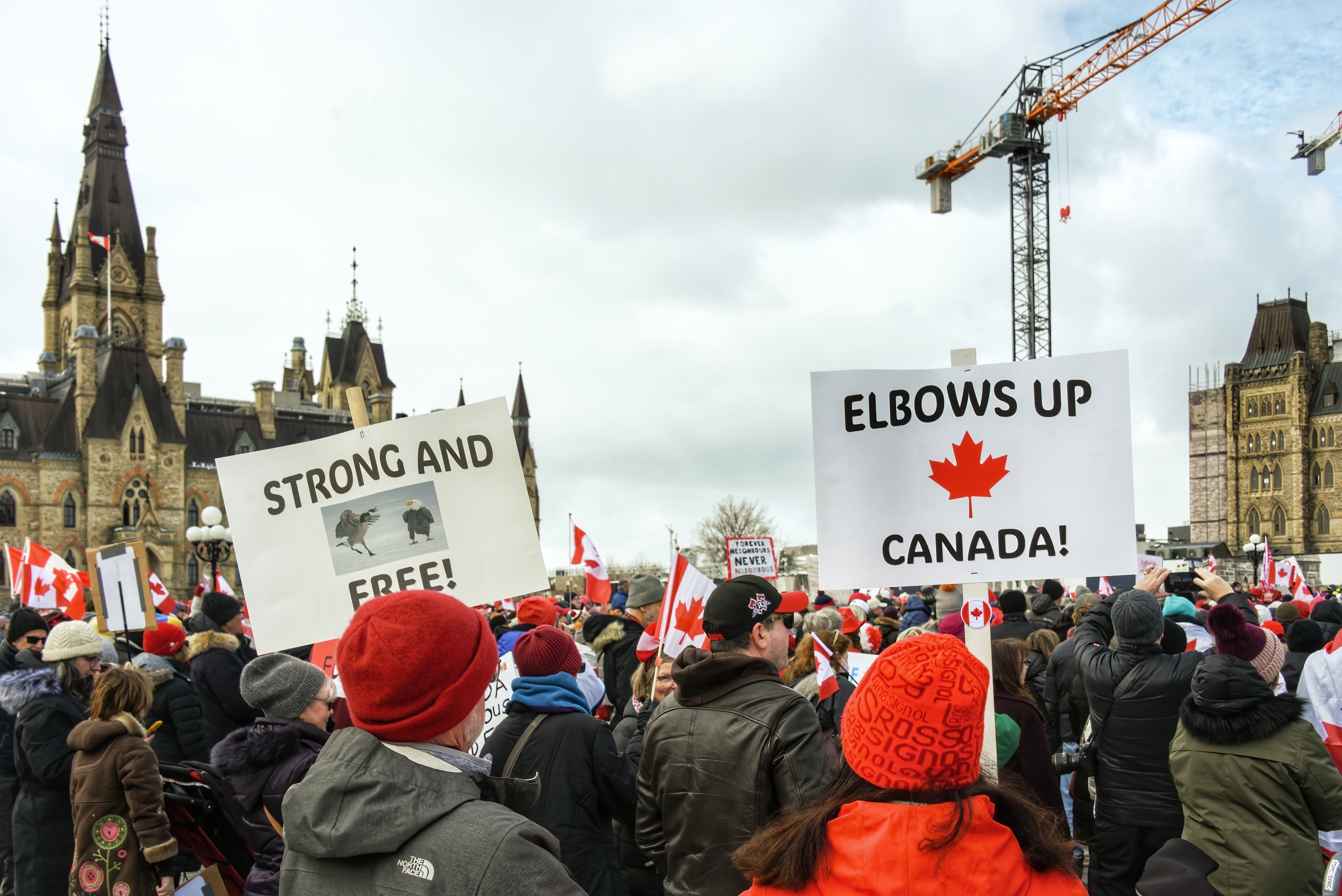 Elbows up: Canadians push back as tensions with the United States ...