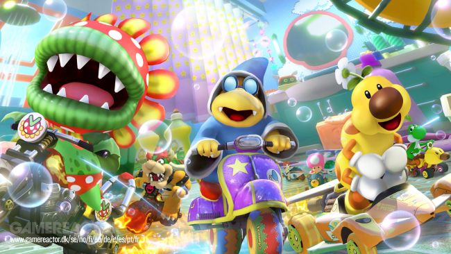 Mario Kart 8 Deluxe reveals new characters and a course