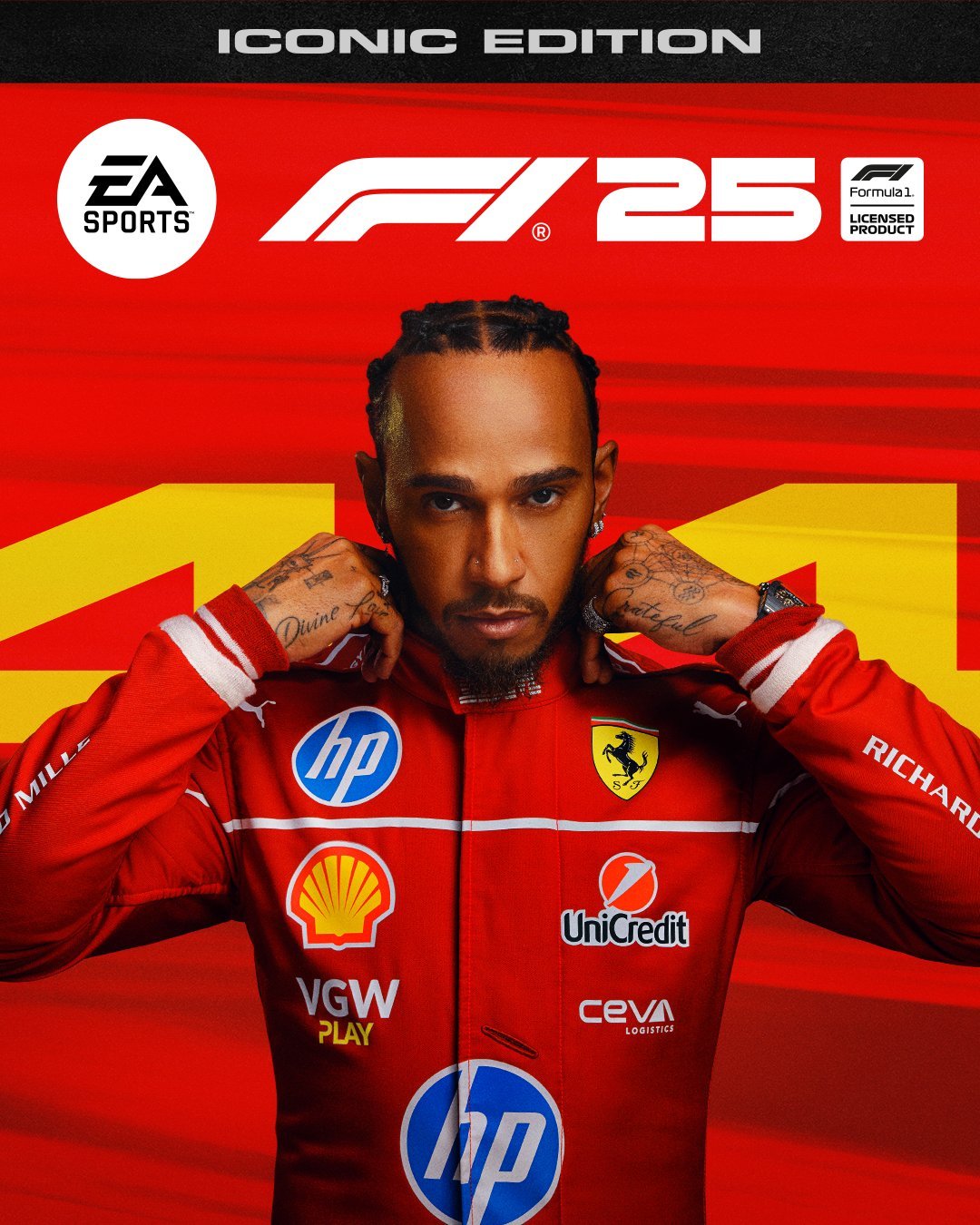 F1 25's Standard Edition cover art features two multiple race winners ...