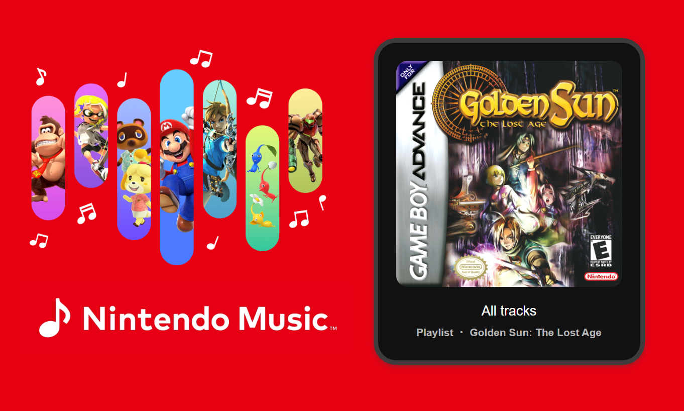 The Golden Sun: The Lost Age soundtrack is now available with Nintendo ...