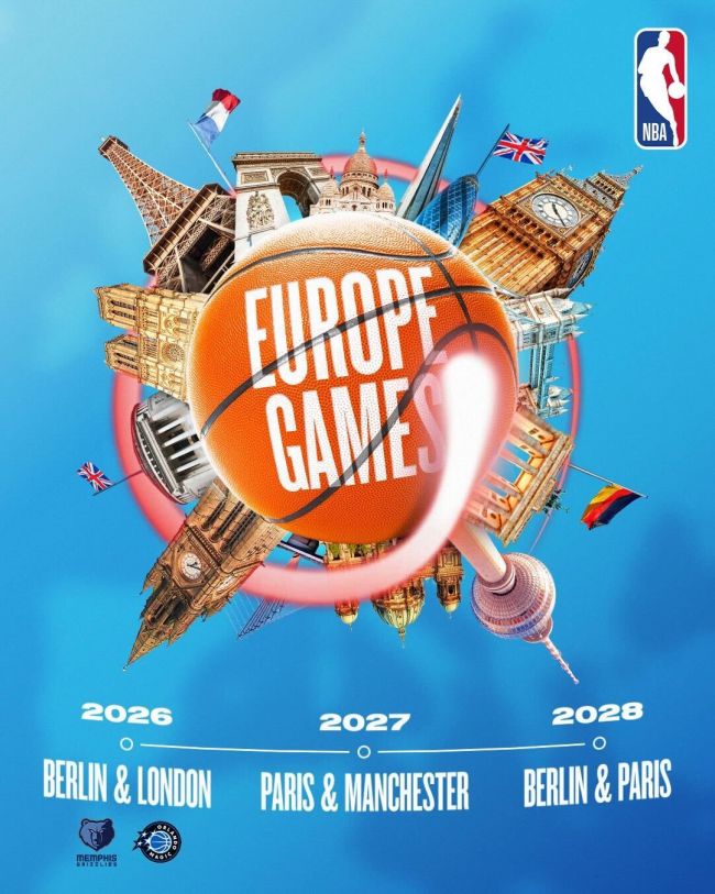 NBA announces new batch of international games in London, Paris ...