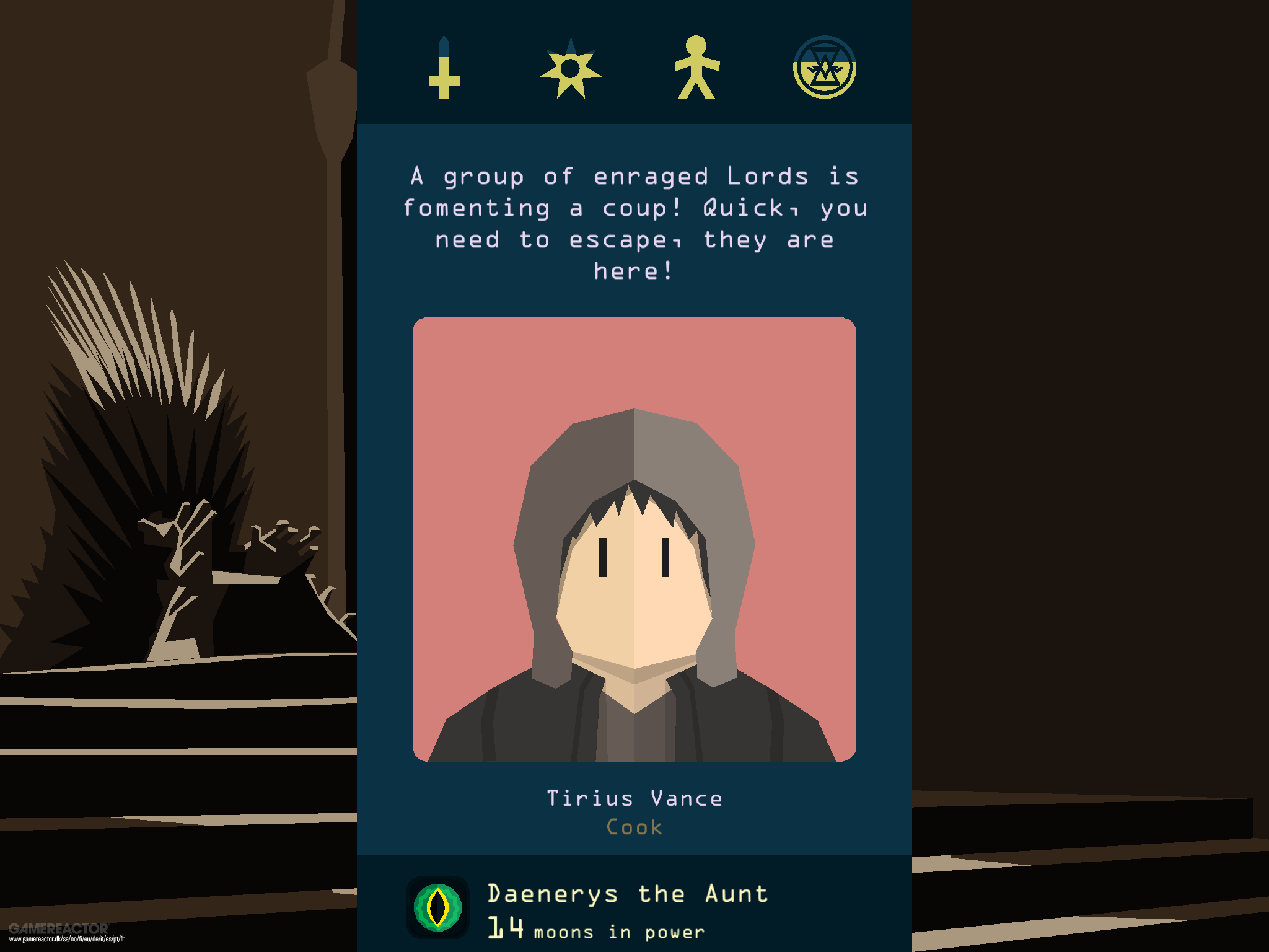 Reigns: Game of Thrones Review - Gamereactor