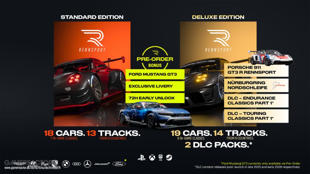 Rennsport cancels free-to-play model, new game prices announced