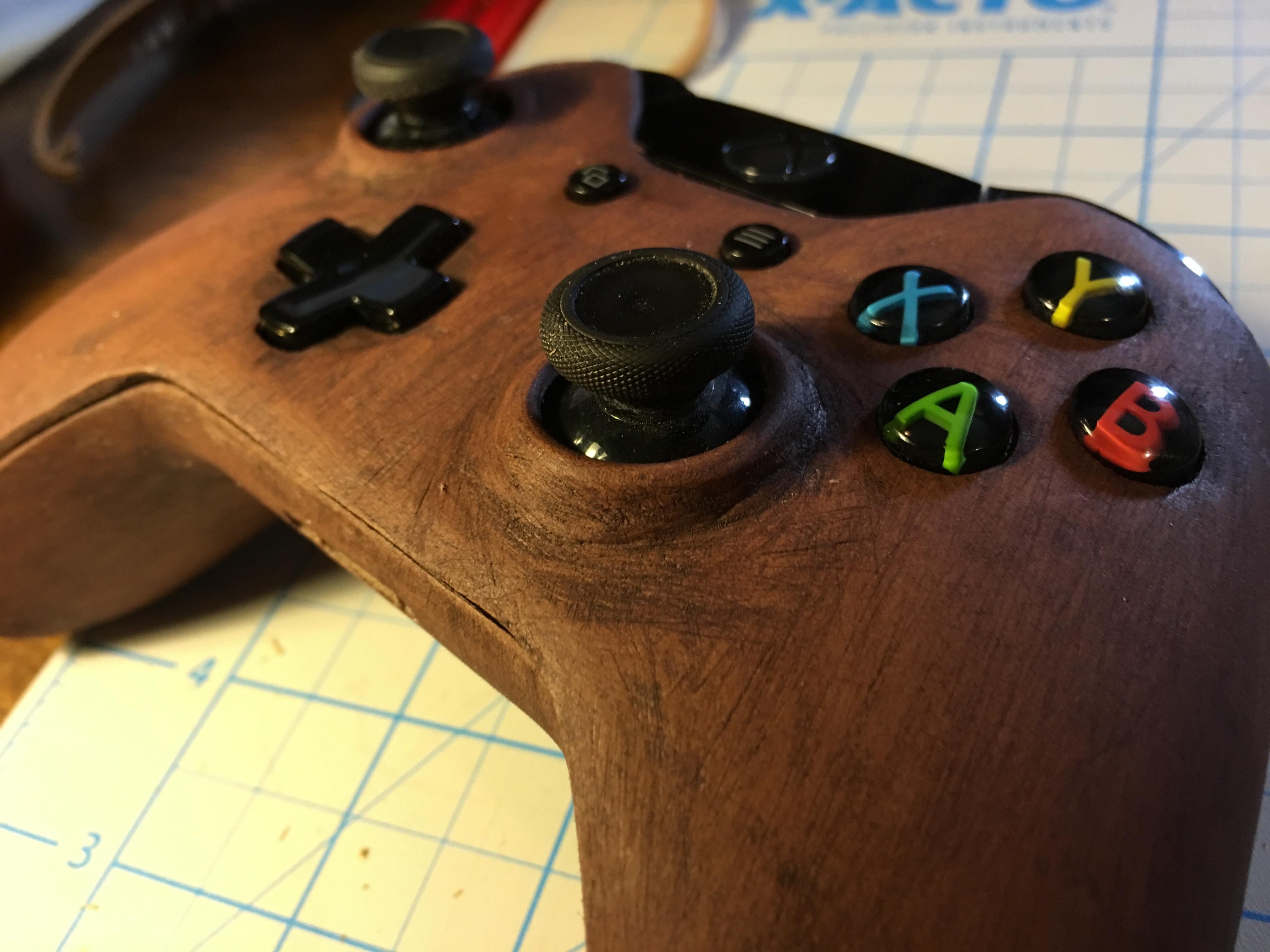 Gorgeous wooden 3D printed Xbox One controller - - Gamereactor