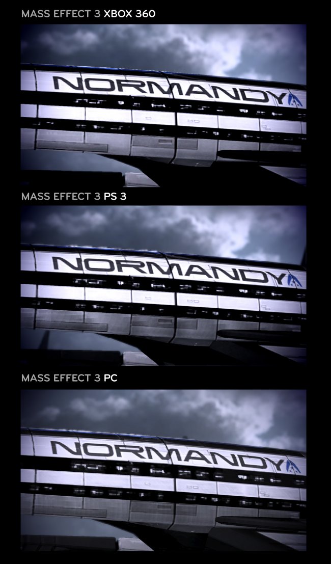 Mass Effect 3: Visual Comparison