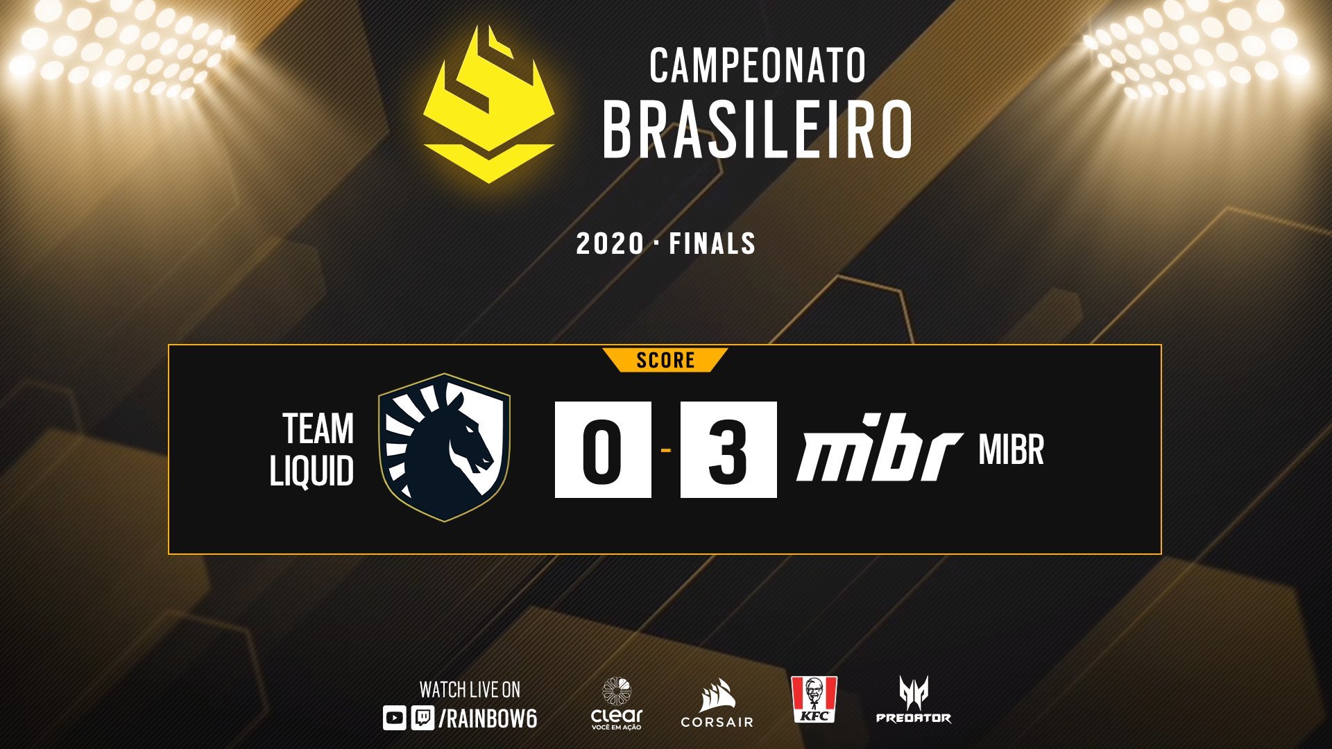 Here are the final winners of the Rainbow Six Siege November Major ...