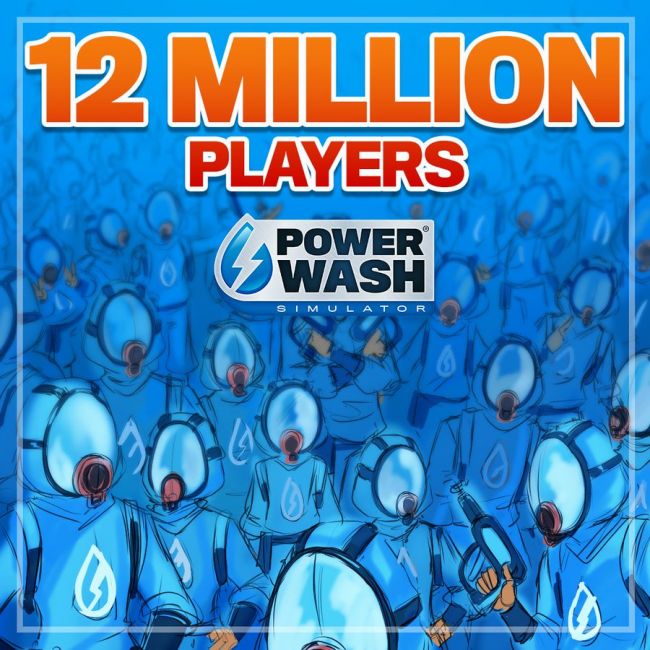 PowerWash Simulator passes 12 million players