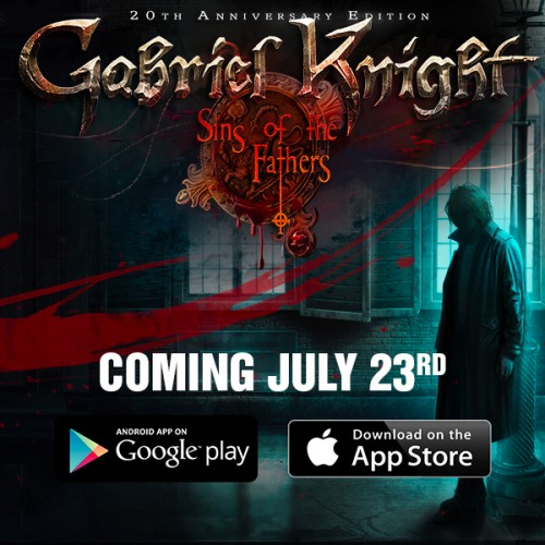 Gabriel Knight is going mobile - Gabriel Knight: Sins of the Fathers ...