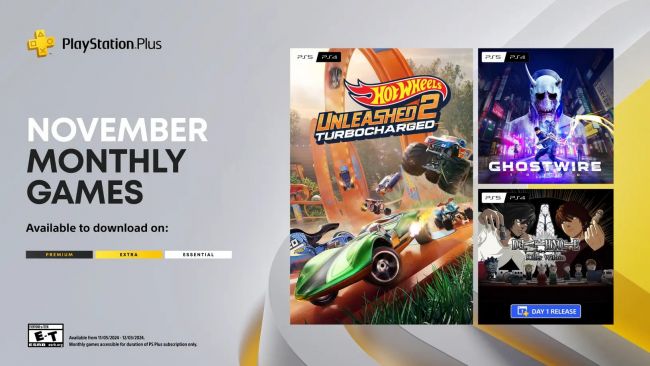 PS Plus games for November revealed with a surprise Day One release ...