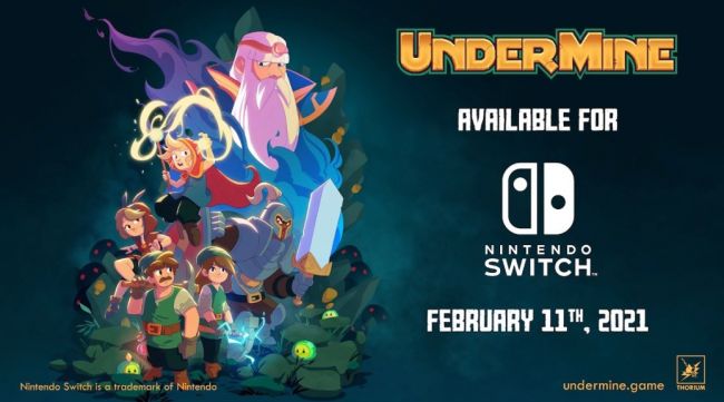 Roguelike indie UnderMine is coming to Switch next month