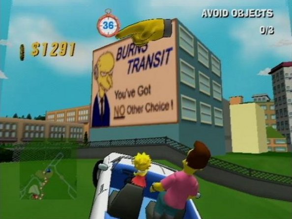 The Simpsons: Road Rage - Gamereactor UK