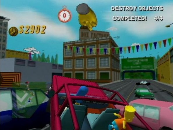 The Simpsons: Road Rage - Gamereactor UK